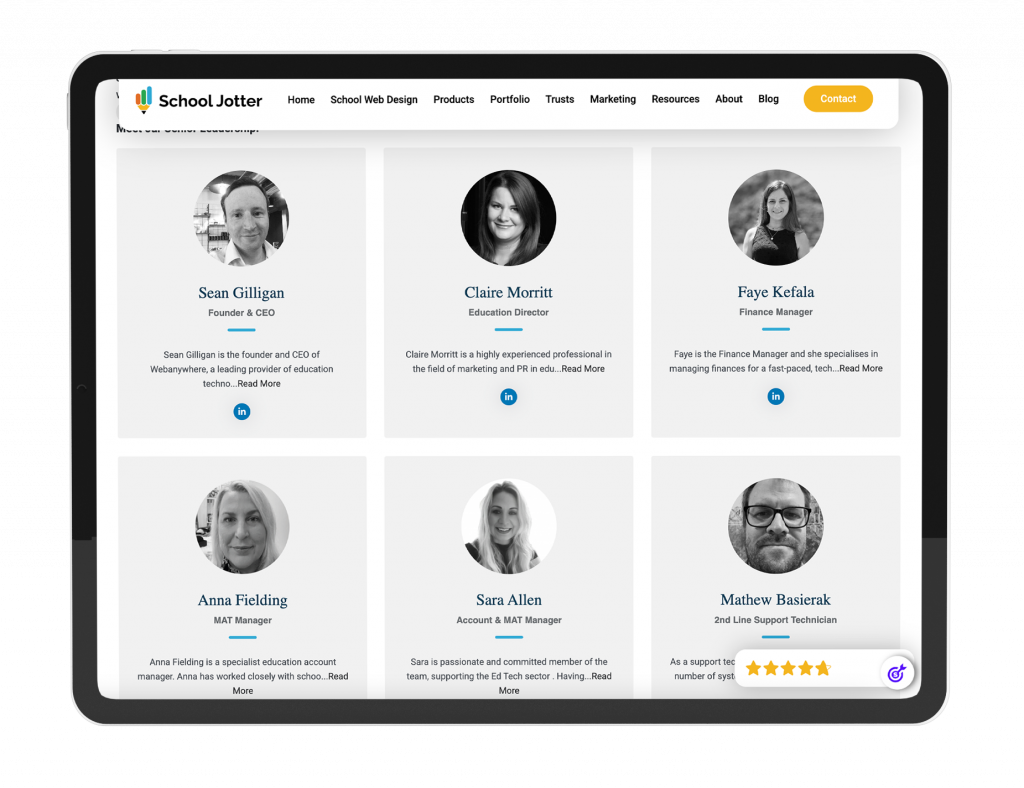 3000+ School Web Design & Communication Platform | School Jotter