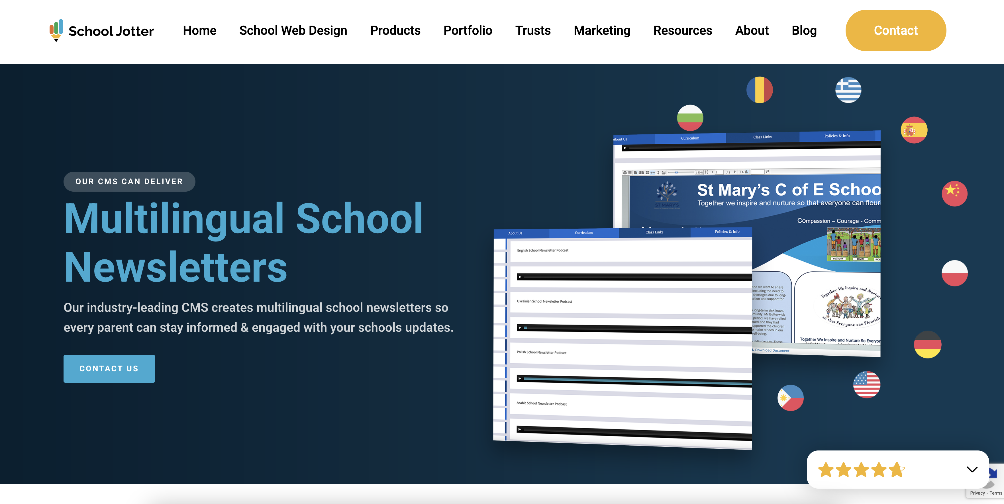 Multilingual School Newsletters | School Jotter